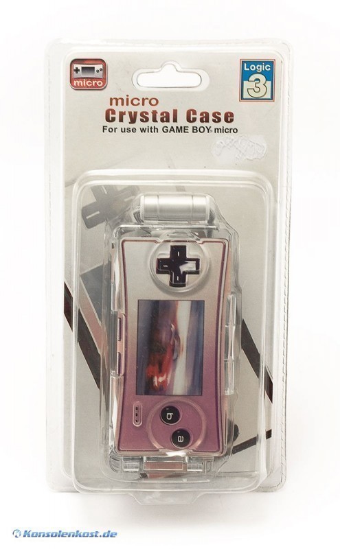 GameBoy Micro Clear hard Case : Gameboy