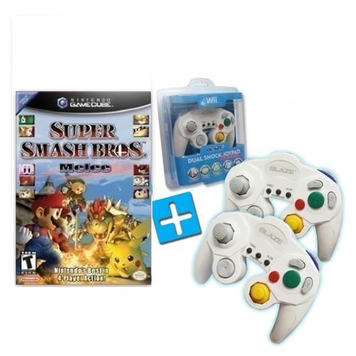 Super Smash Bros. Melee + 2 GameCube Controller (NEU & OVP) für ...